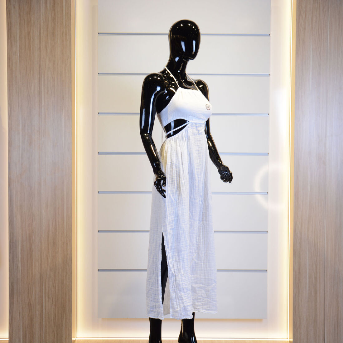 Halter Collar Dress - Myros