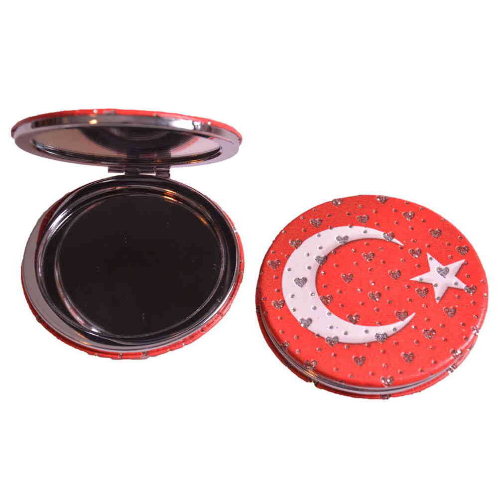 Buy Turkey Themed Custom Printed Round Pocket Mirror - Myros