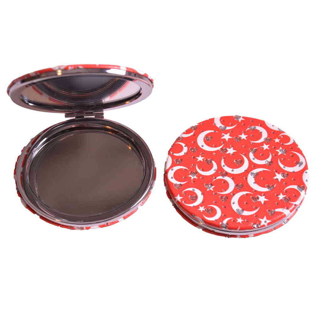 Buy Turkey Themed Custom Printed Round Pocket Mirror - Myros