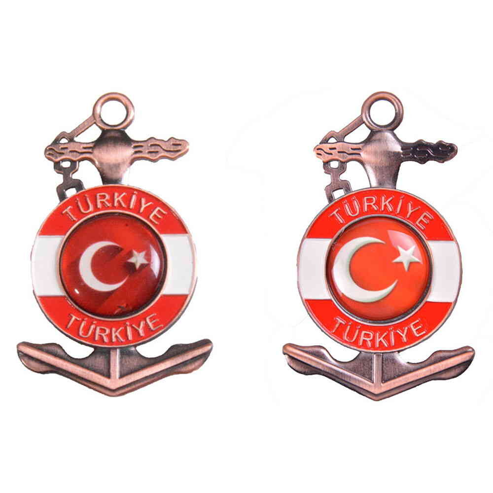 Buy Turkey Themed Customised Metal Anchor Fridge Magnet - Myros