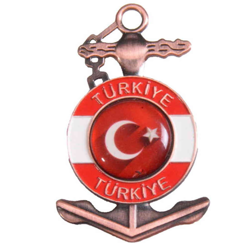 Buy Turkey Themed Customised Metal Anchor Fridge Magnet - Myros
