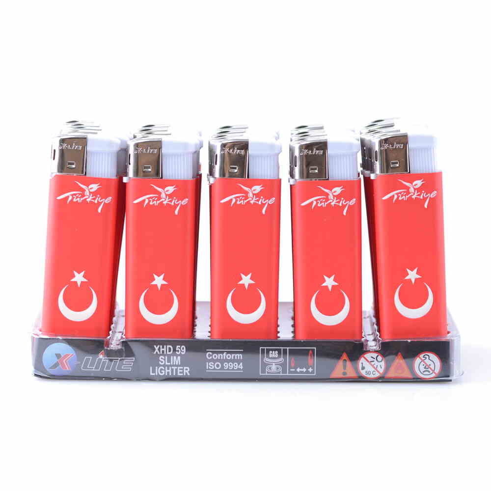 Turkey Themed UV Plastic White Printed Lighter - Myros