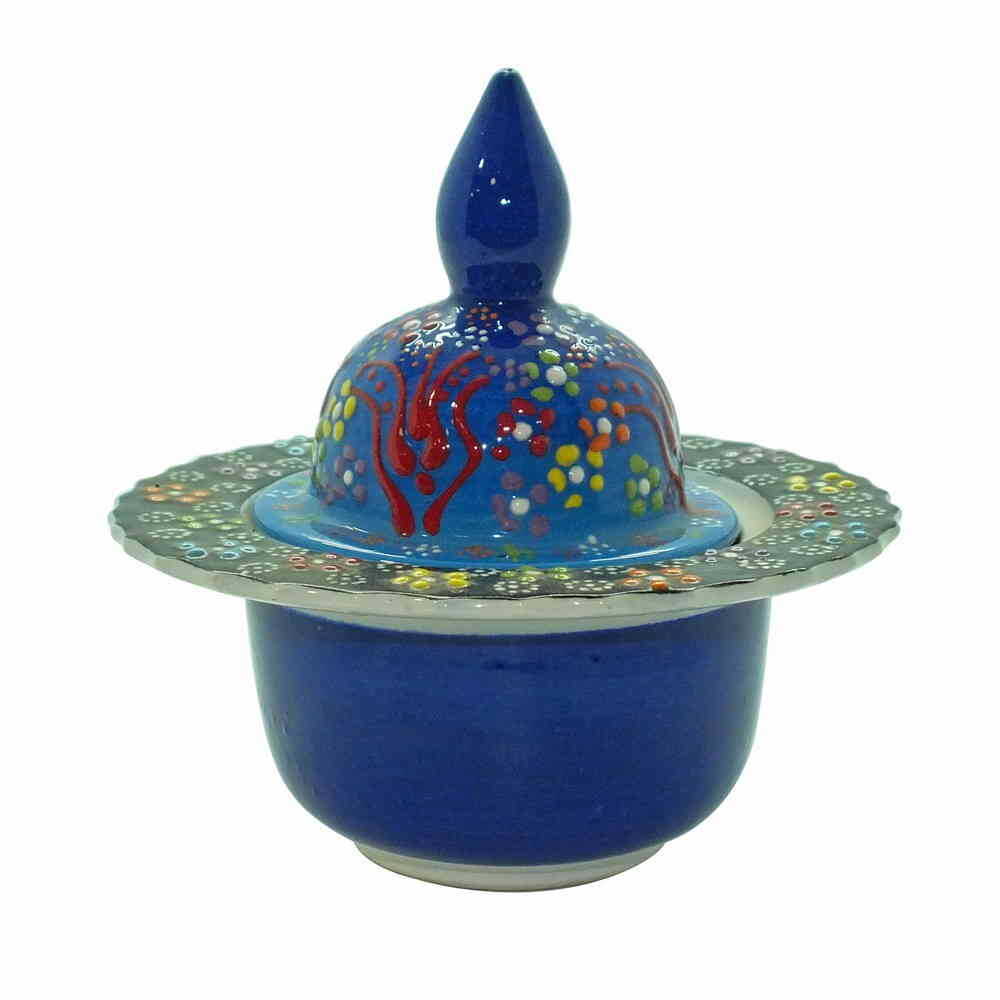 Buy Turkish Ceramic Traditional Relief Candy Dish - Myros